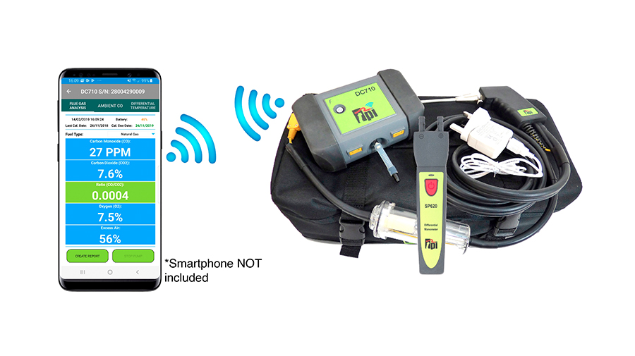 Reviews for TPI DC710C2 Smart Flue Gas Analyser - DC710 + Flue Probe ...